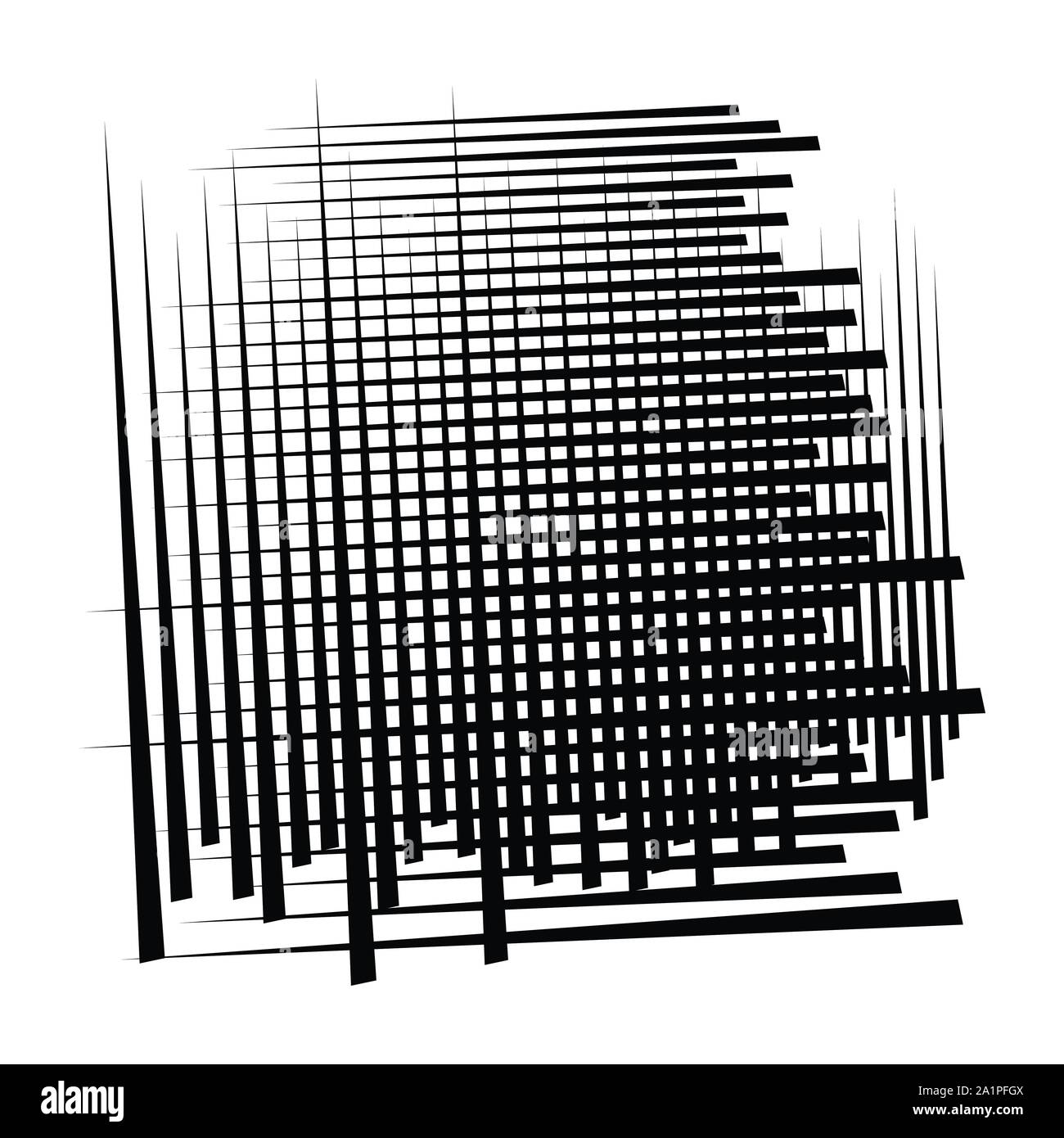 Random lines grid, mesh. Dynamic, irregular overlap, intersect lines ...