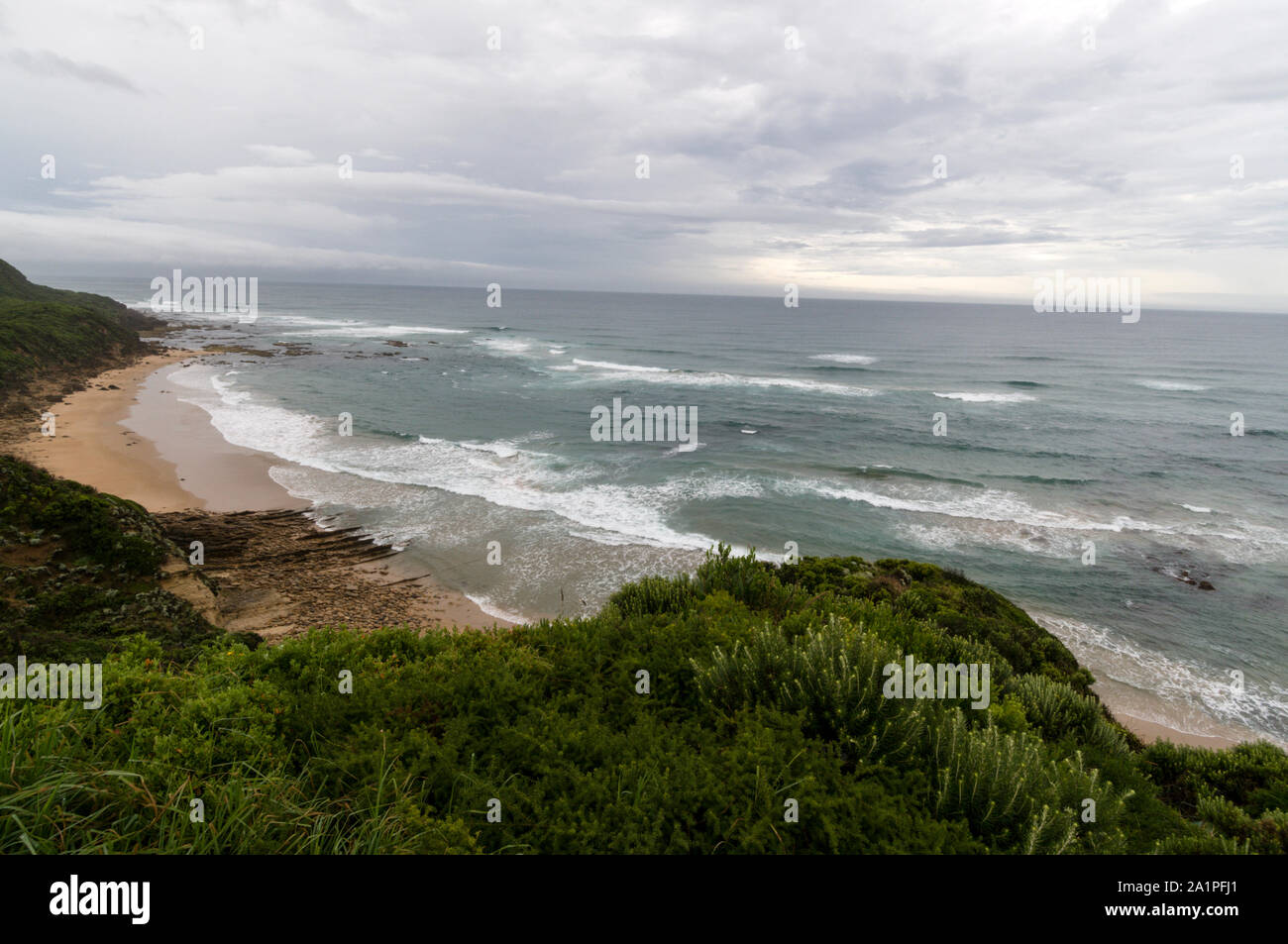 Eastern View of the Southern Ocean from the Great Ocean Road in ...