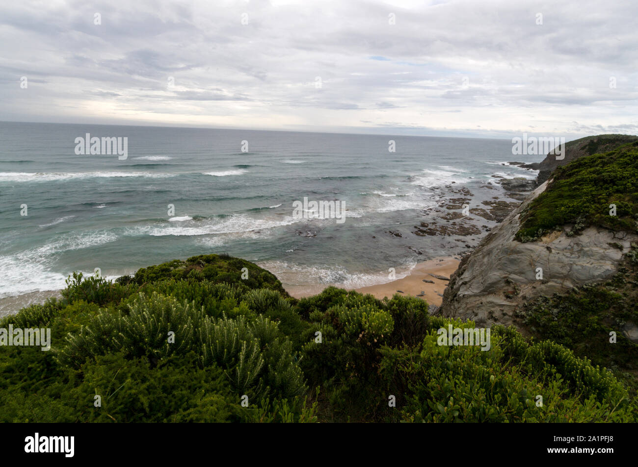Eastern View of the Southern Ocean from the Great Ocean Road in ...