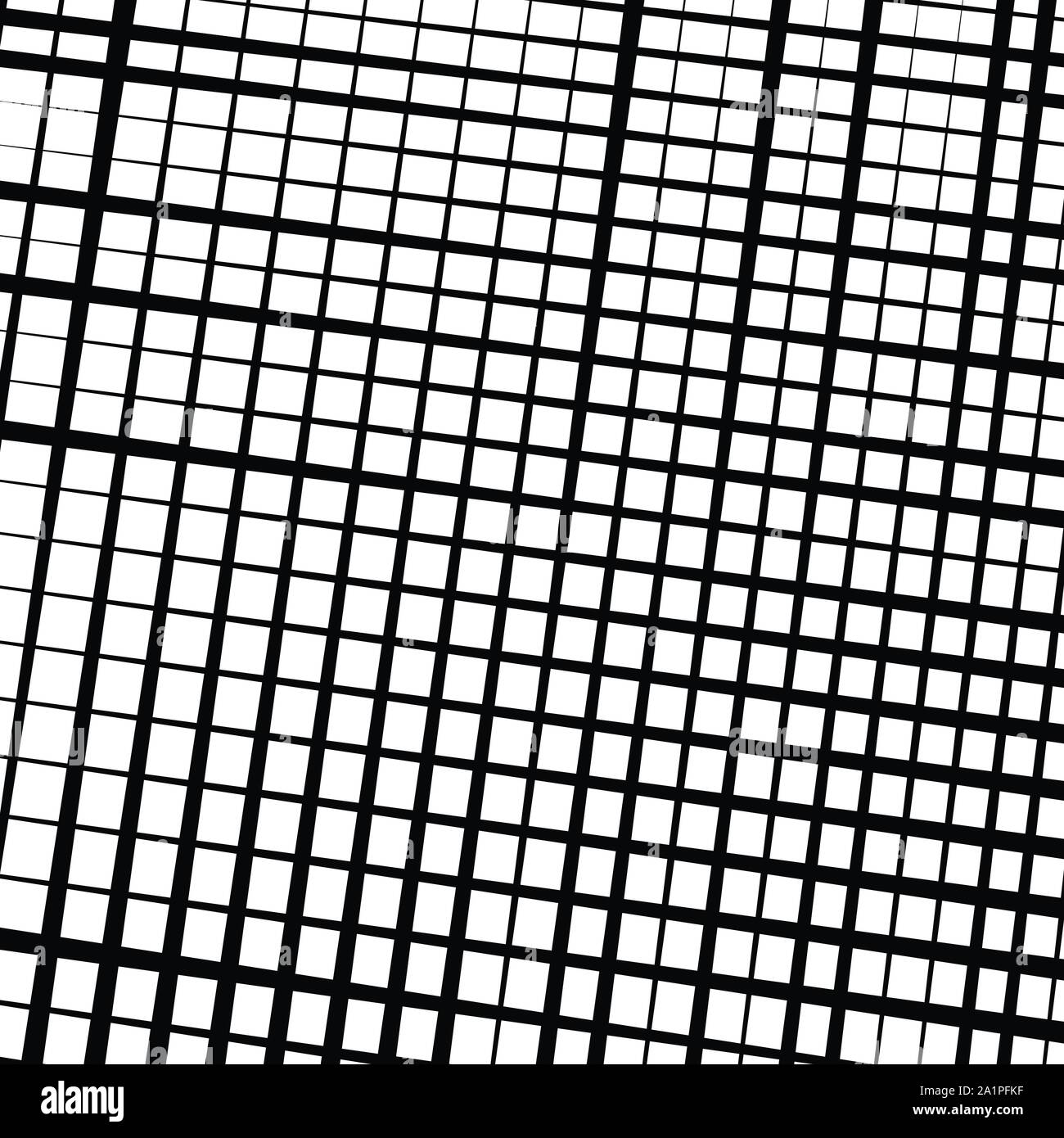 random tilt, oblique grid, mesh pattern. dynamic slanting intersect lines. abstract grate design ...