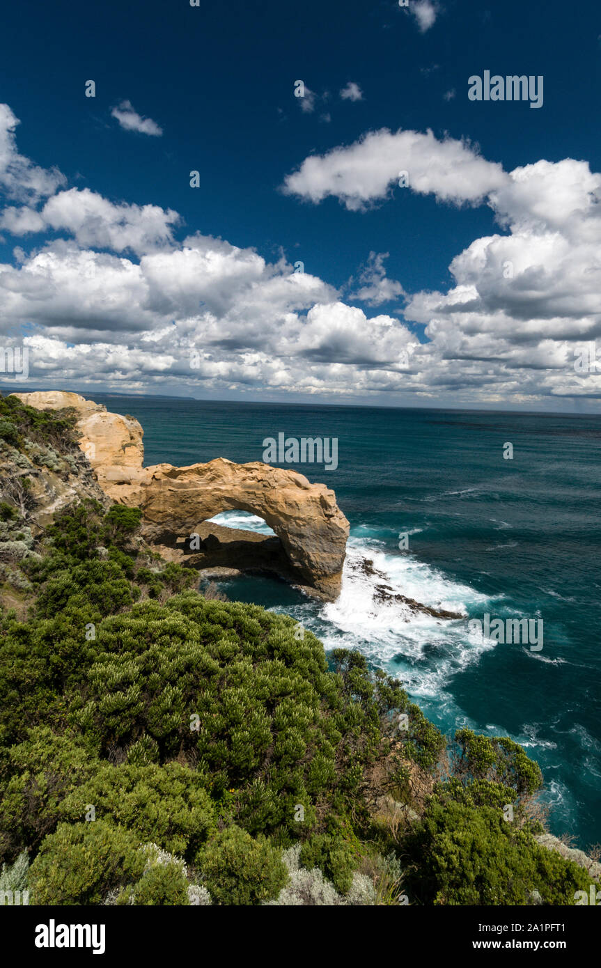 From the Scenic Lookout of the limestone Arch also known as London ...