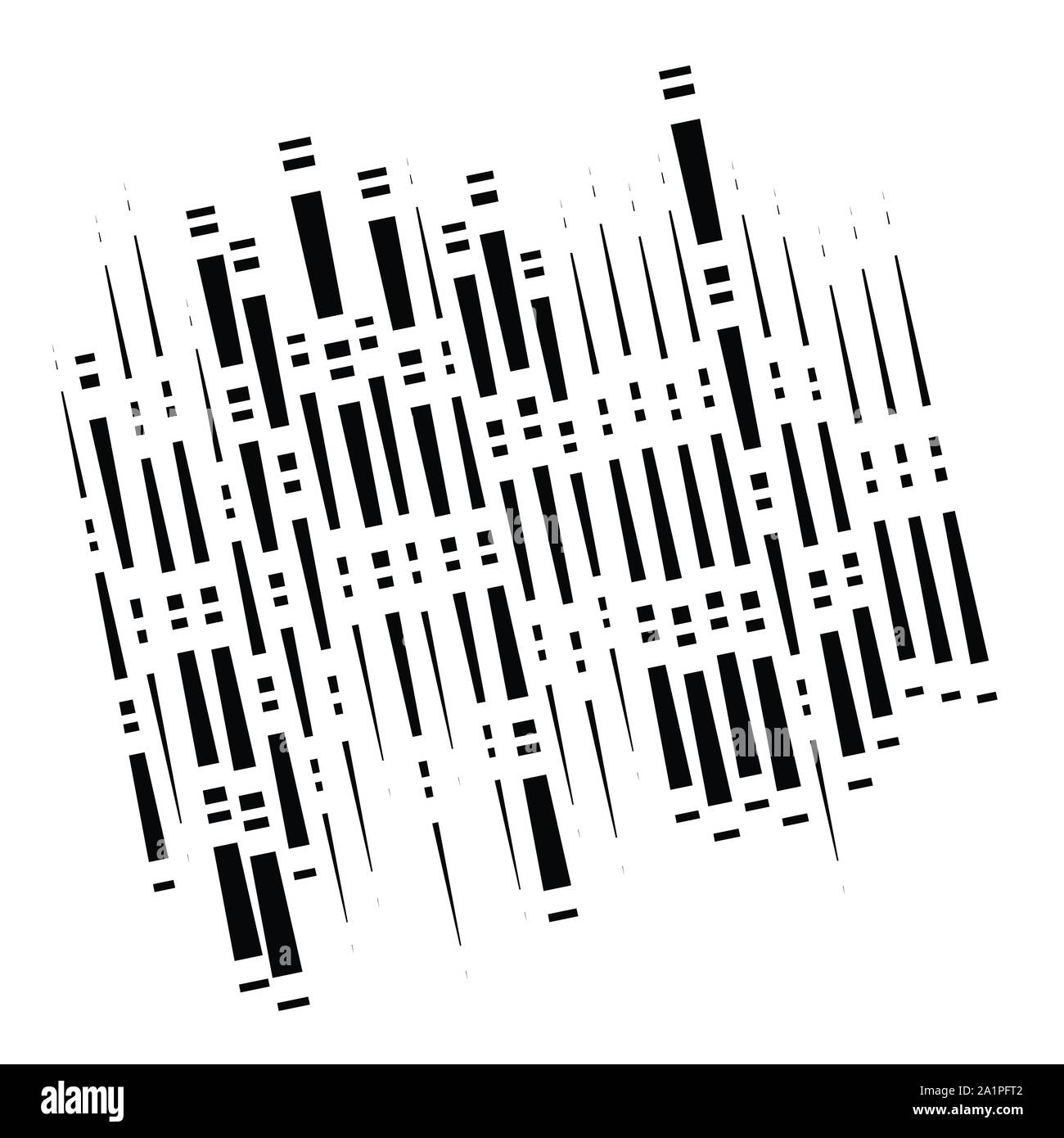 Intermittent lines Cut Out Stock Images & Pictures - Alamy