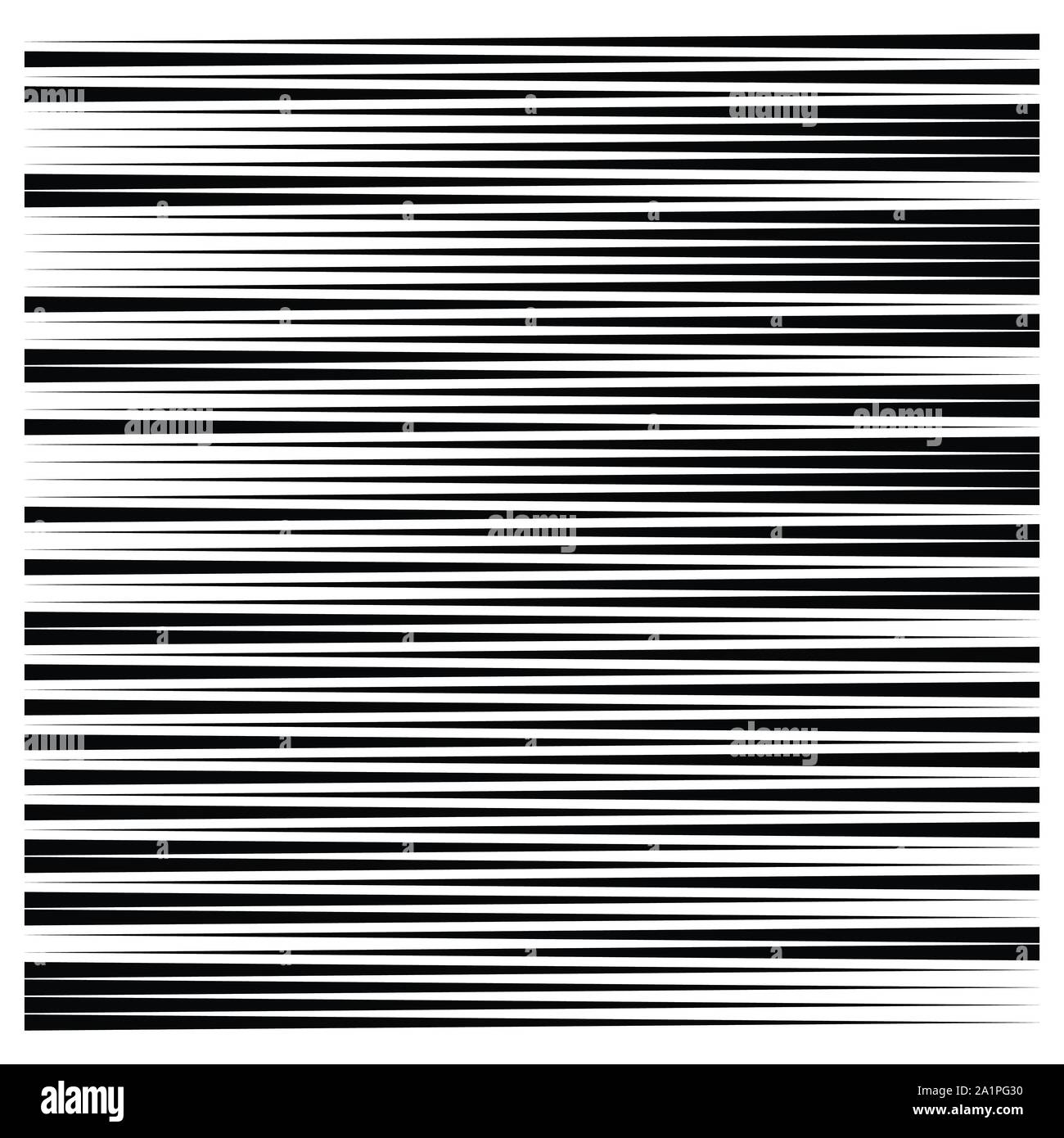 Random lines element. Random horizontal lines. Irregular straight ...
