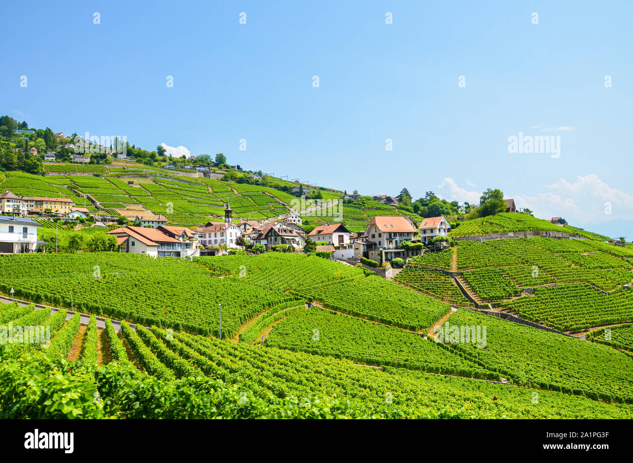 Switzerland epesses village hi-res stock photography and images - Alamy