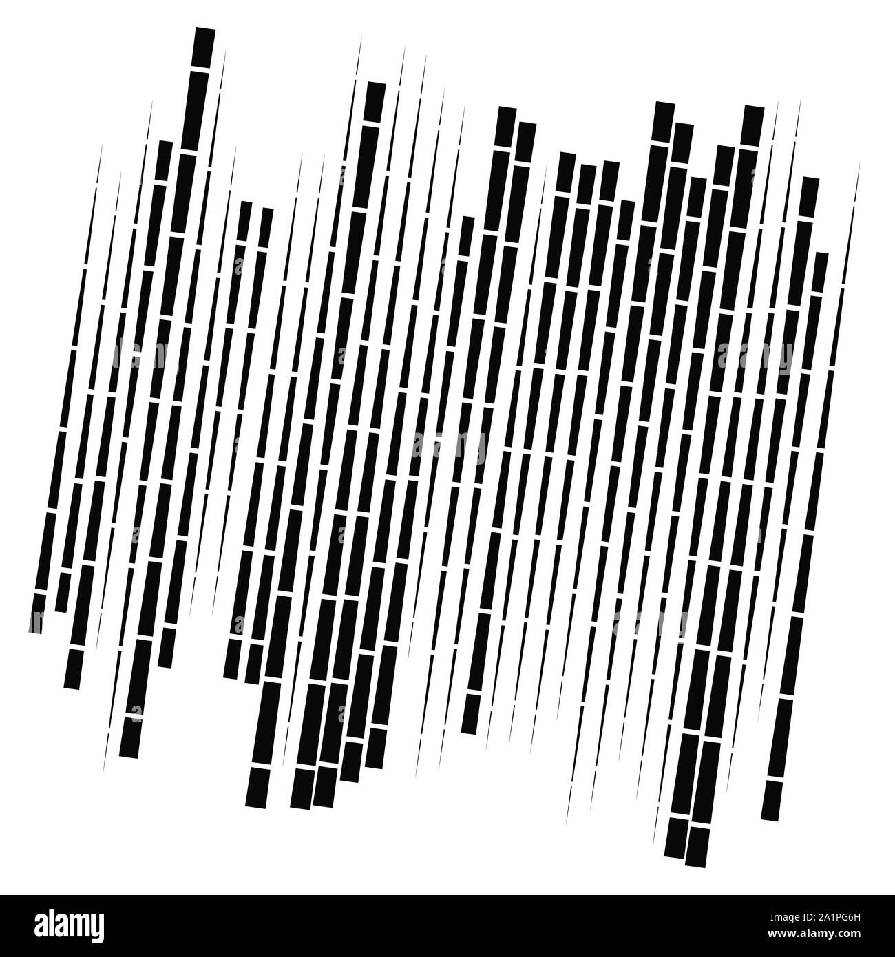 dashed dynamic lines, stripes pattern. random, irregular intermittent ...