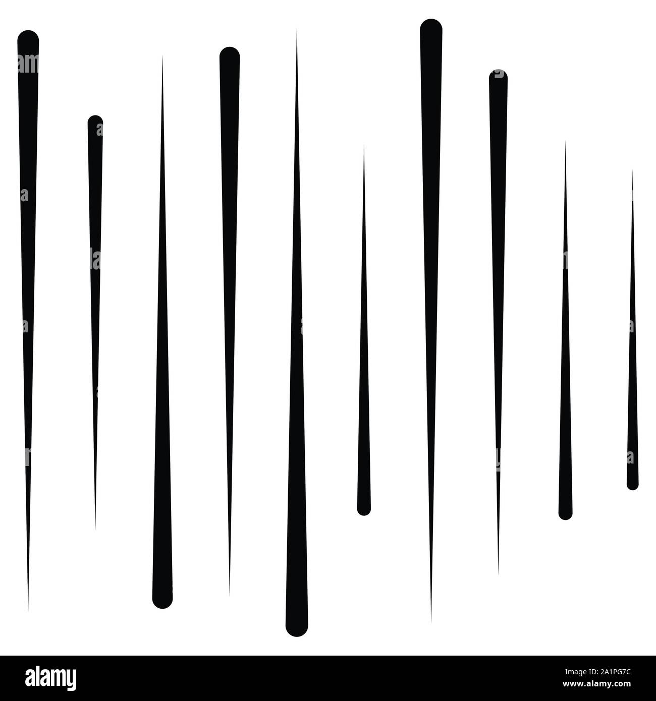 Random, dynamic lines pattern. Vertical, straight parallel lines ...
