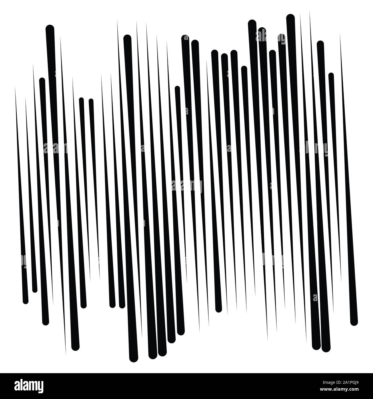 Random, dynamic lines pattern. Vertical, straight parallel lines ...