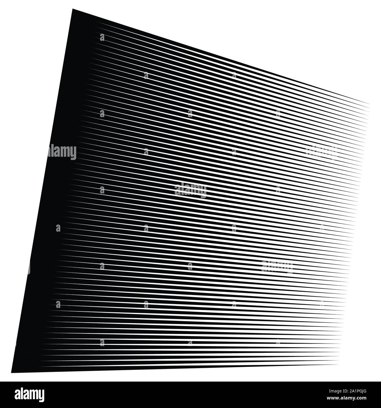 Horizontal lines geometric element. Straight parallel lines, stripes ...