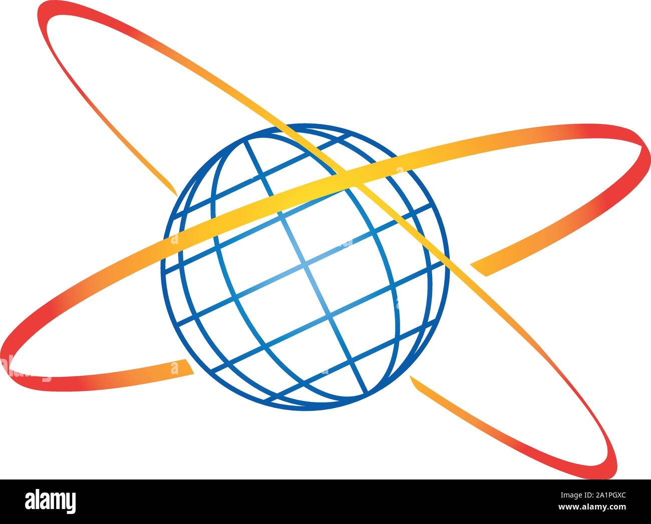 Map geography global news media Stock Vector Images - Alamy