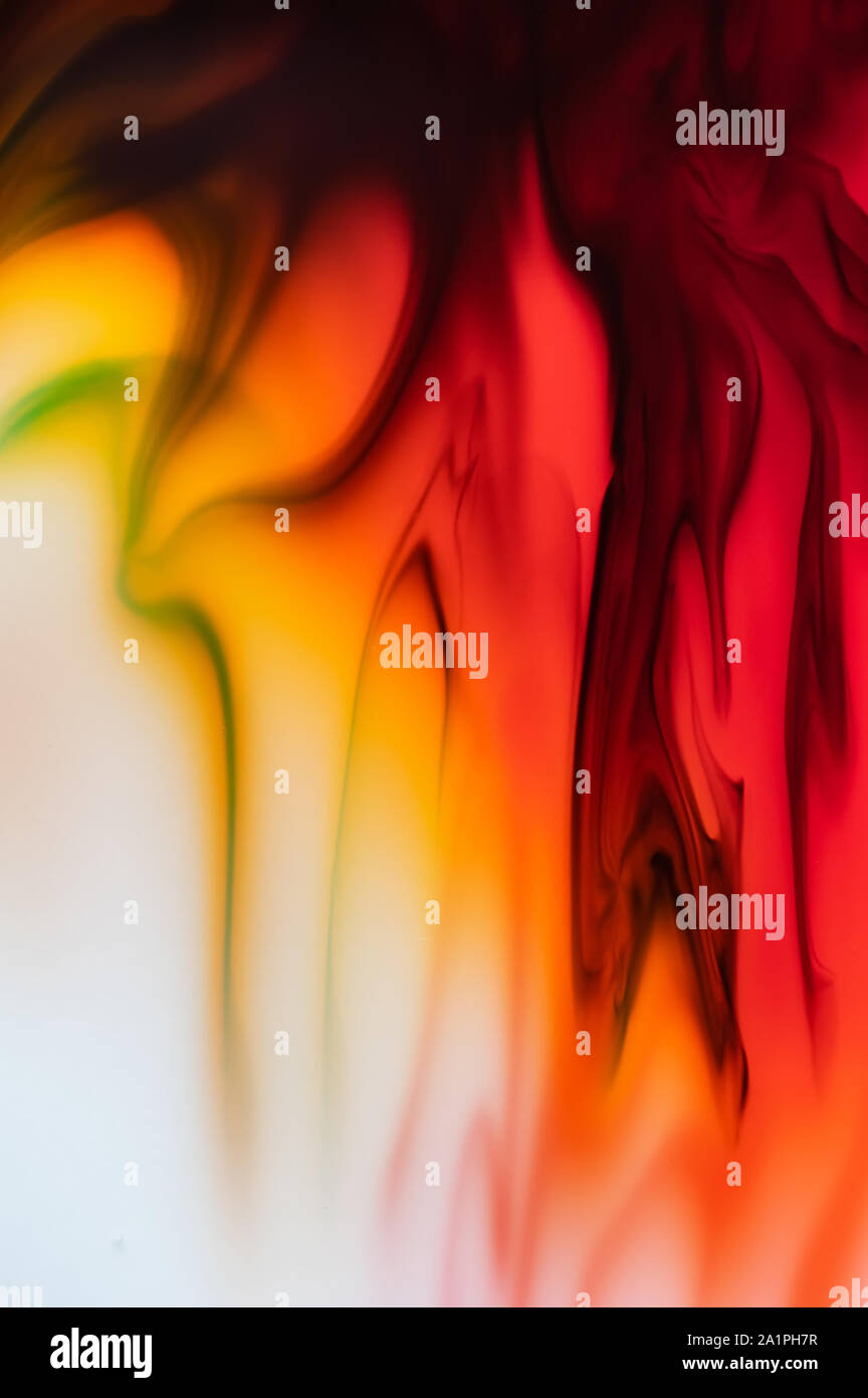 The colorful background of freeform floating watercolor Stock Photo - Alamy