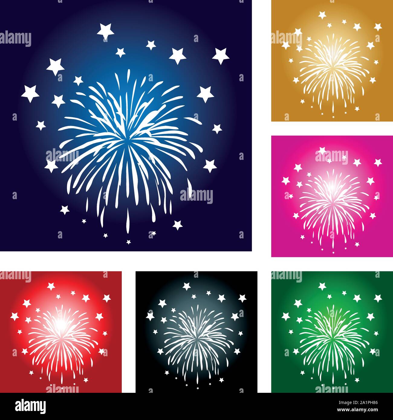 Firework, explosion, background, vector Stock Vector Image & Art - Alamy