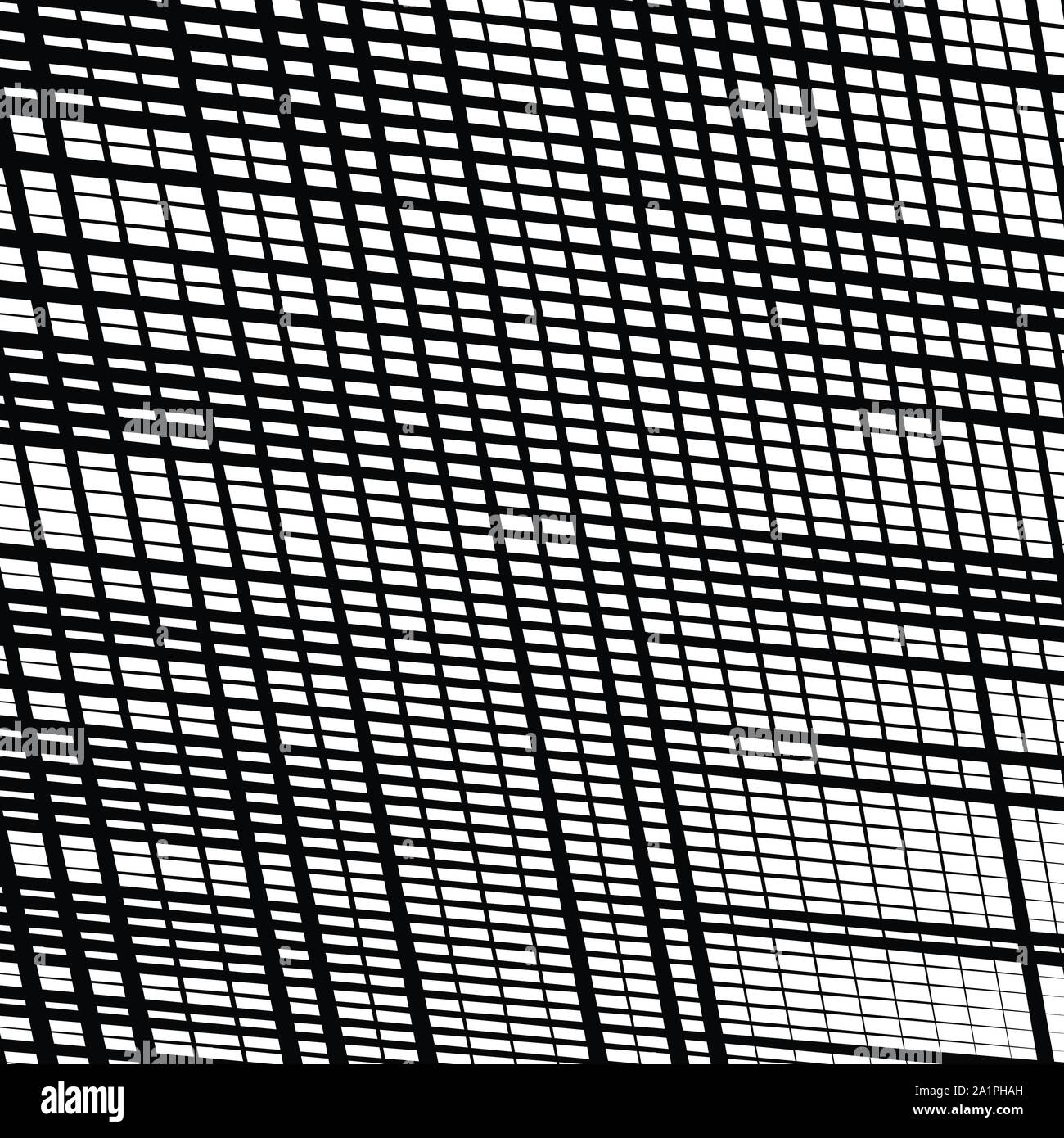 random tilt, oblique grid, mesh pattern. dynamic slanting intersect lines. abstract grate design ...