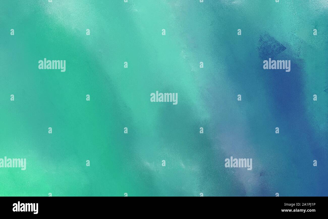 broadly painted texture background with cadet blue, teal blue and medium aqua marine color. can ...