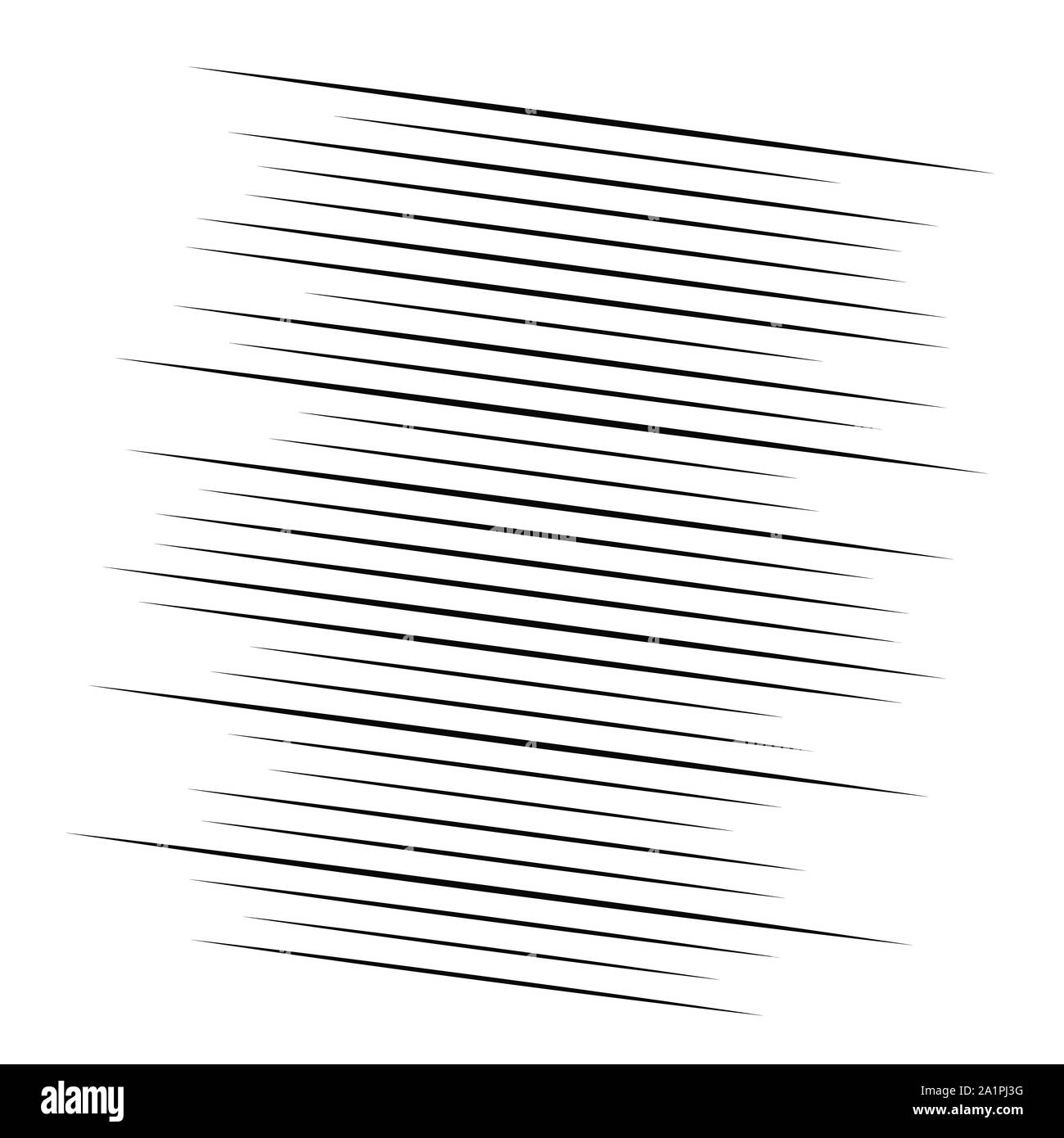 Random lines halftone element. Random horizontal lines. Irregular ...