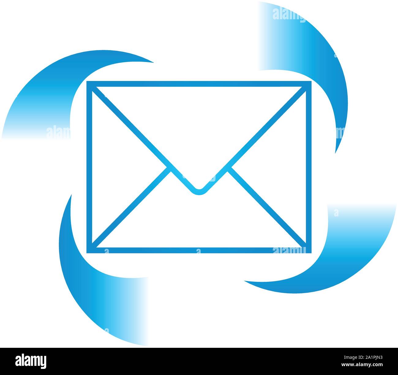 E-Mail, letter, data, telecommunication, logo, icon Stock Vector Image ...