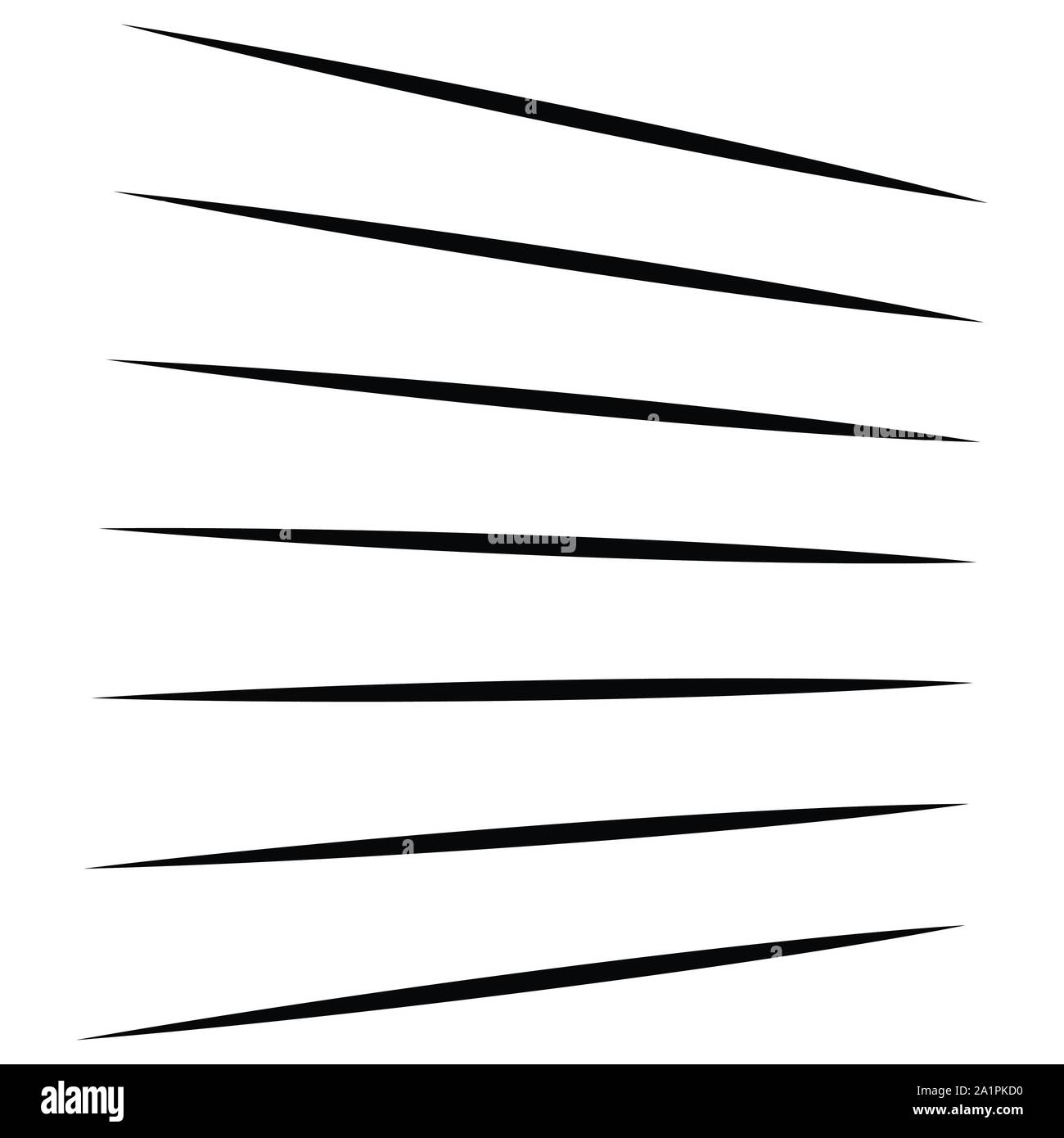 Horizontal lines geometric element. Straight parallel lines, stripes ...