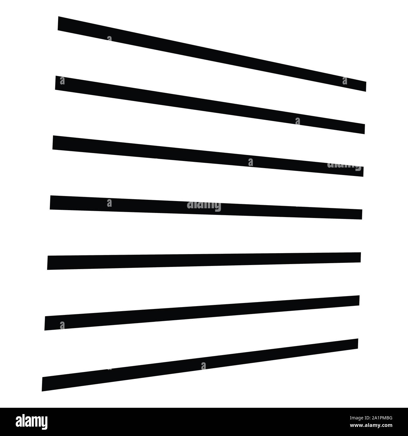 Horizontal lines geometric element. Straight parallel lines, stripes ...