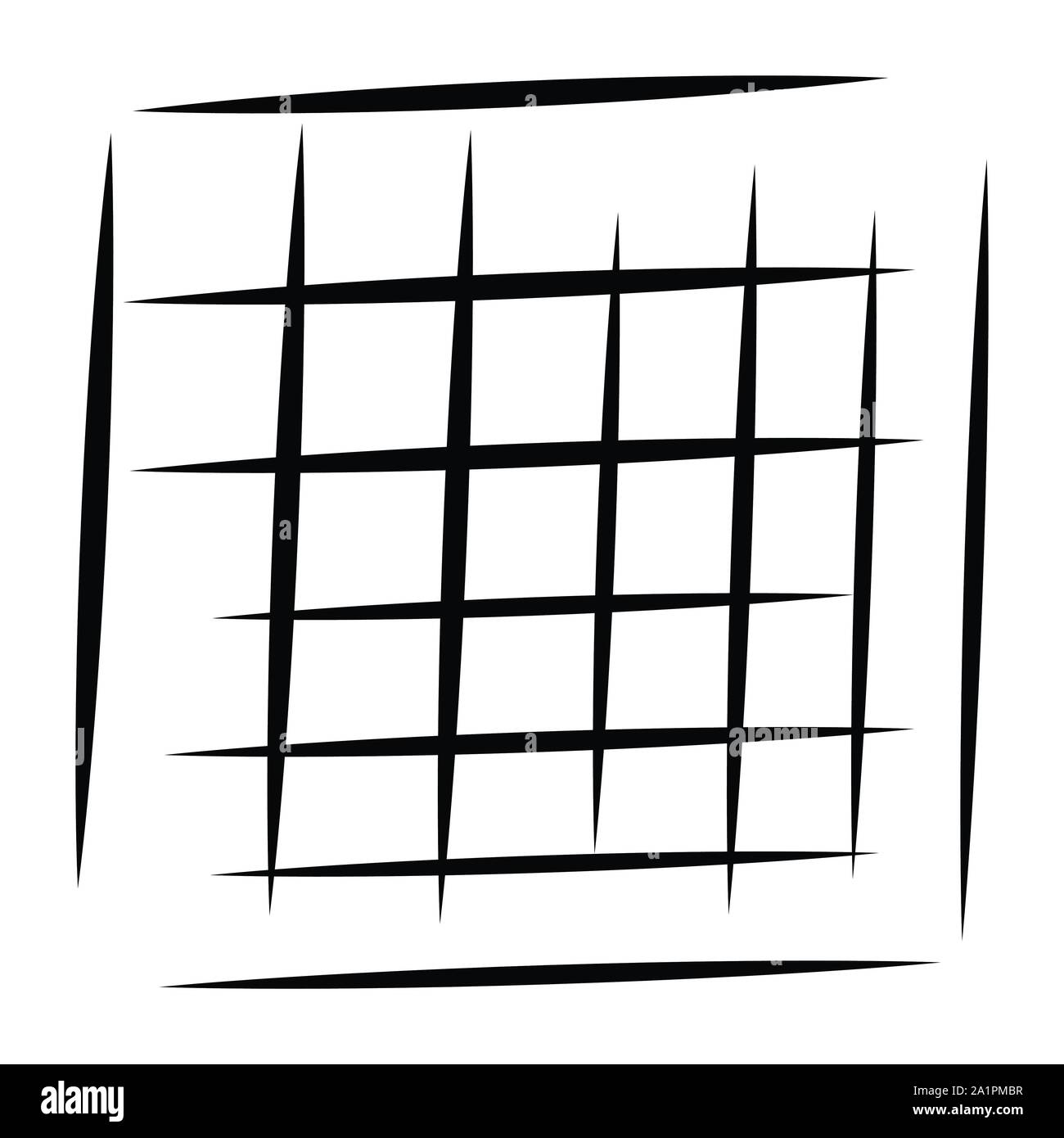 random tilt, oblique grid, mesh pattern. dynamic slanting intersect lines. abstract grate design ...