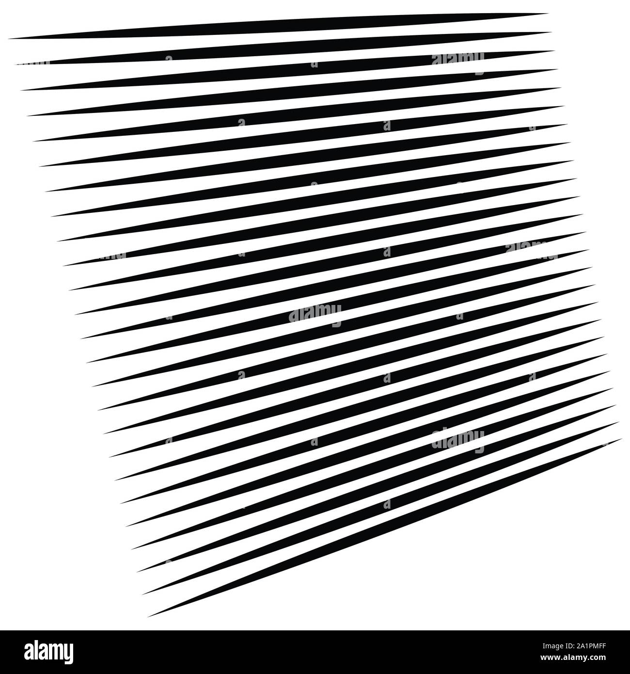 Horizontal lines geometric element. Straight parallel lines, stripes ...