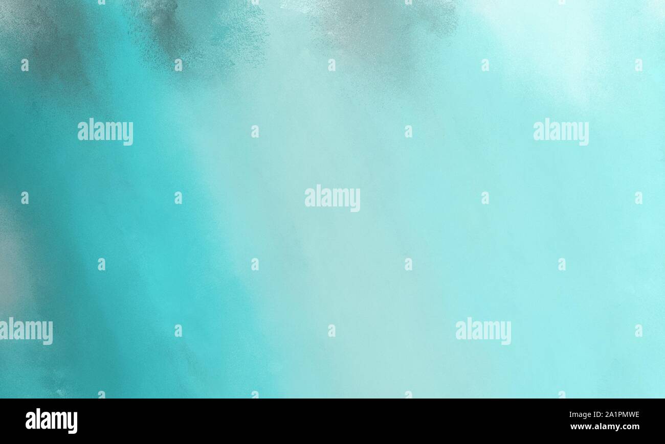 light blue, light sea green and powder blue color painted background ...