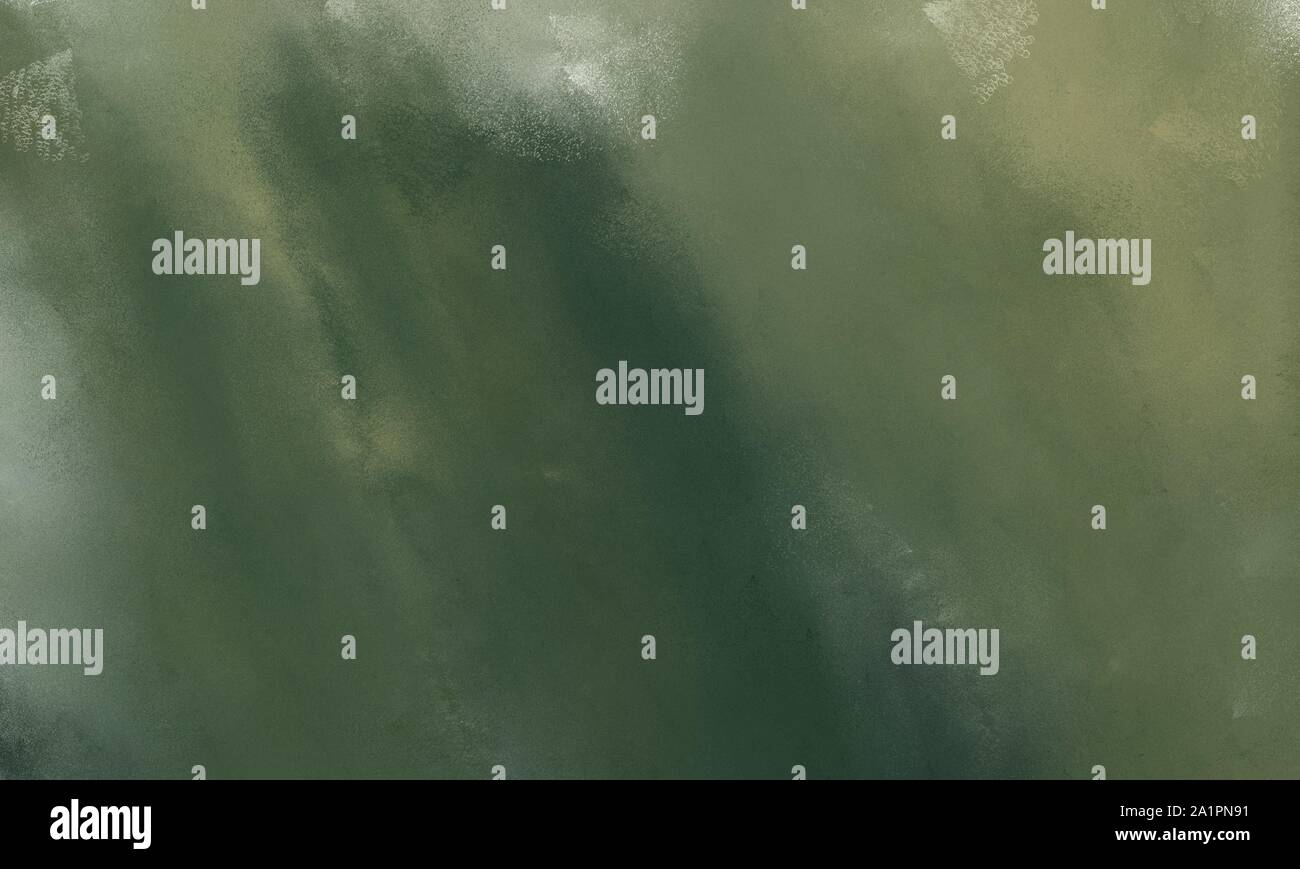 abstract diffuse painted background with dark olive green, gray gray ...