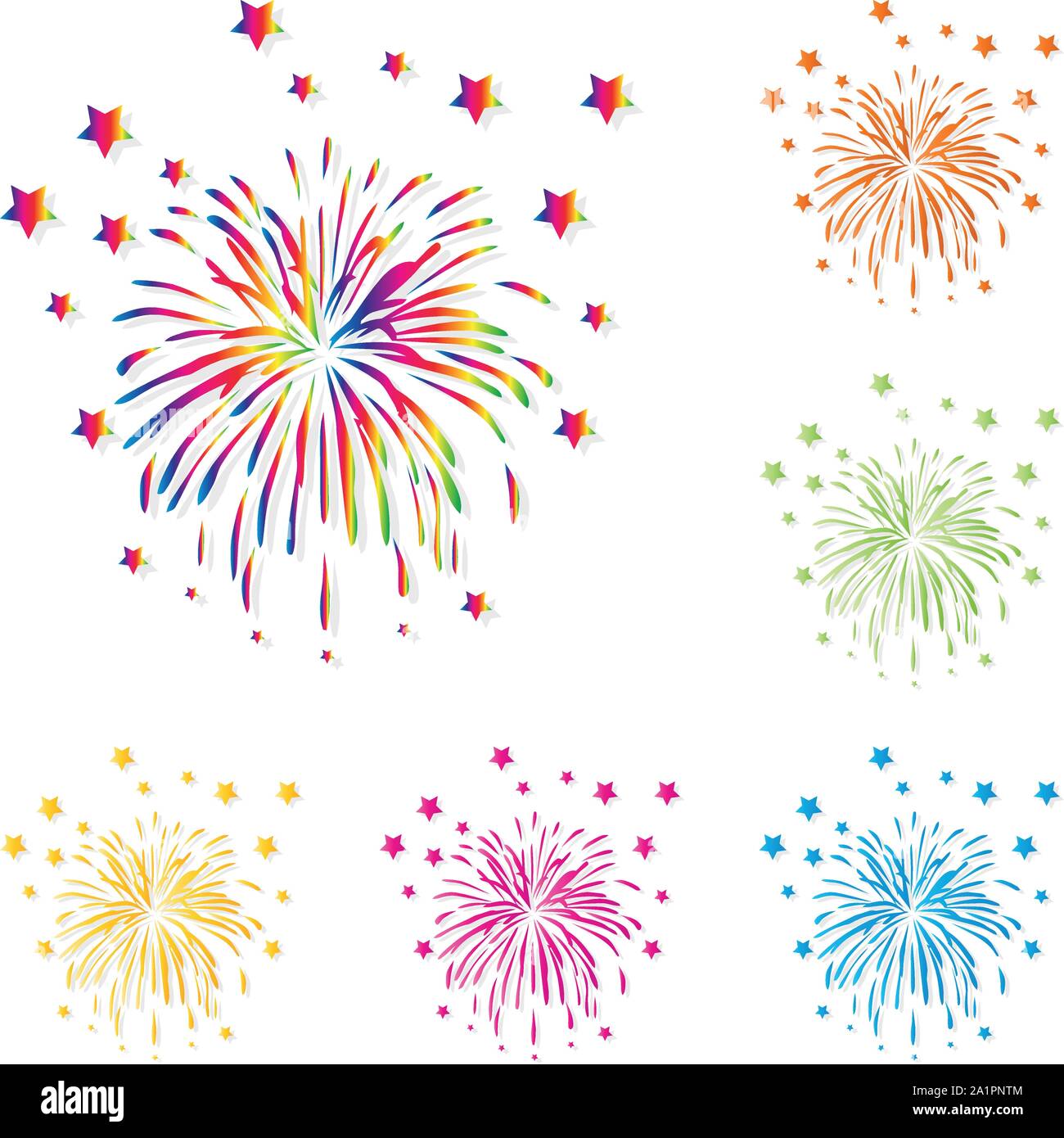 Firework, explosion, background, vector Stock Vector Image & Art - Alamy
