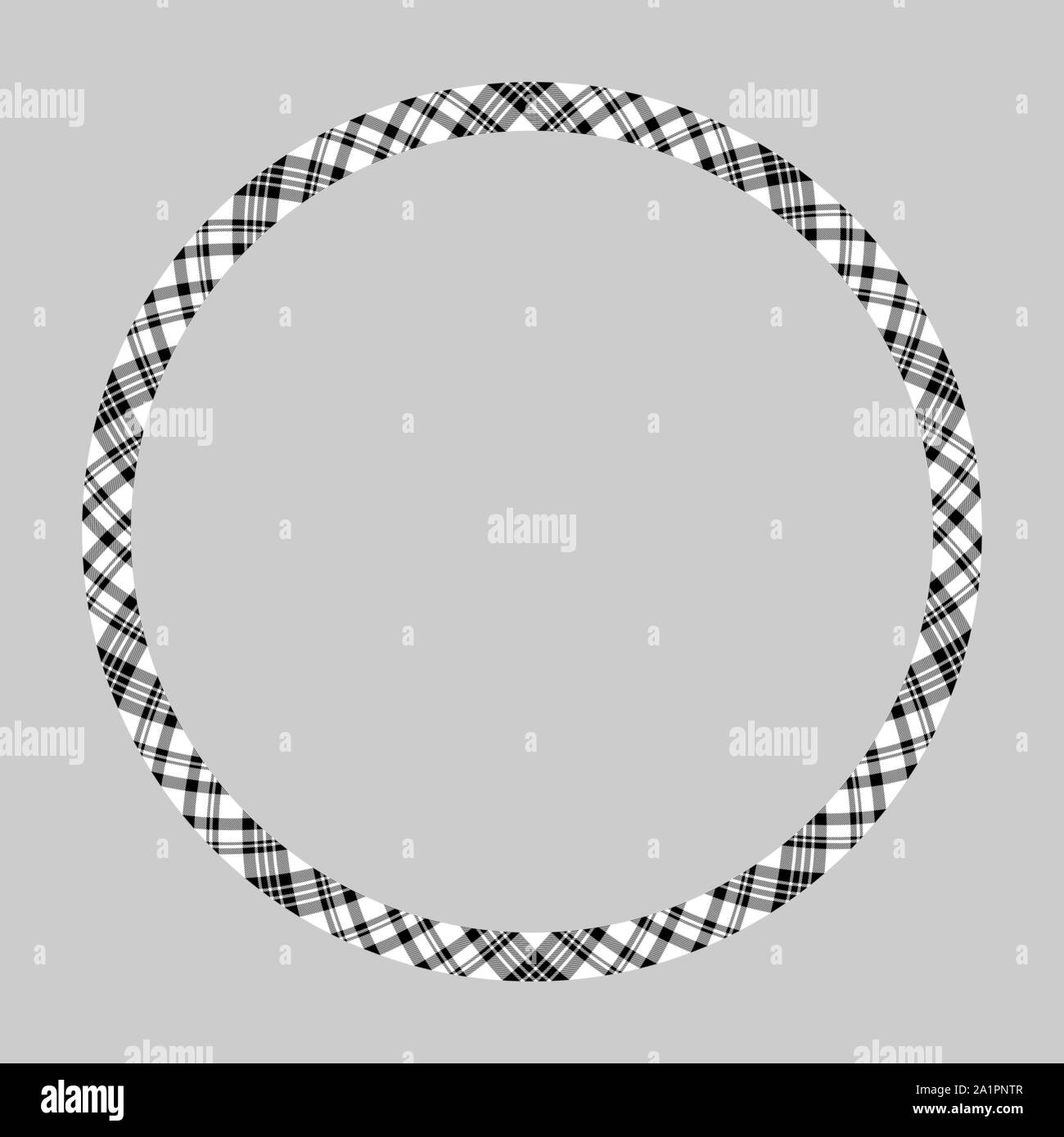 Circle borders and frames vector. Round border pattern geometric ...