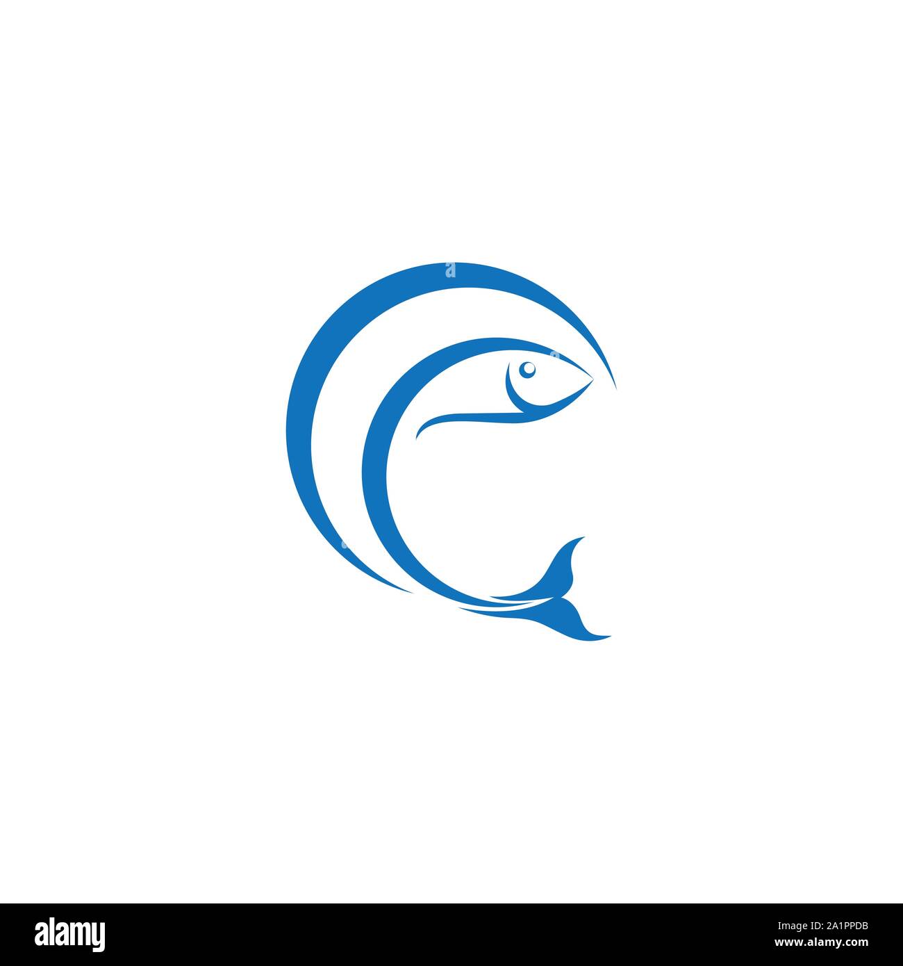 Fish jump Stock Vector Images - Alamy