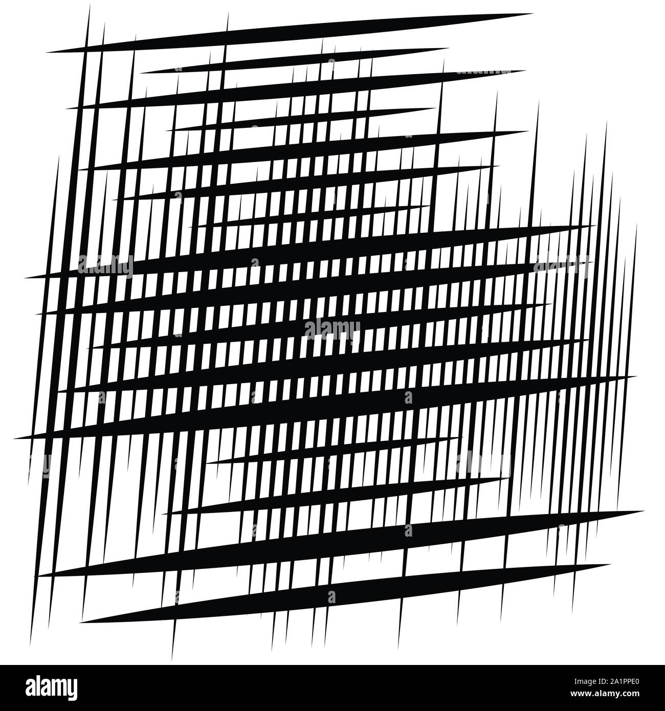 random tilt, oblique grid, mesh pattern. dynamic slanting intersect lines. abstract grate design ...