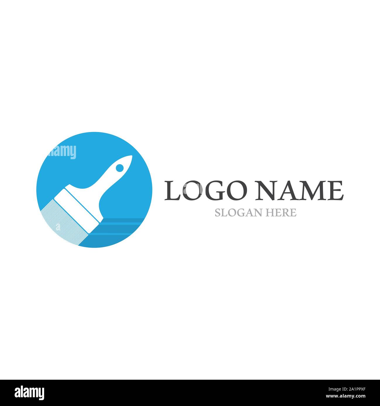 Paint Logo Template vector icon illustration design Stock Vector Image ...