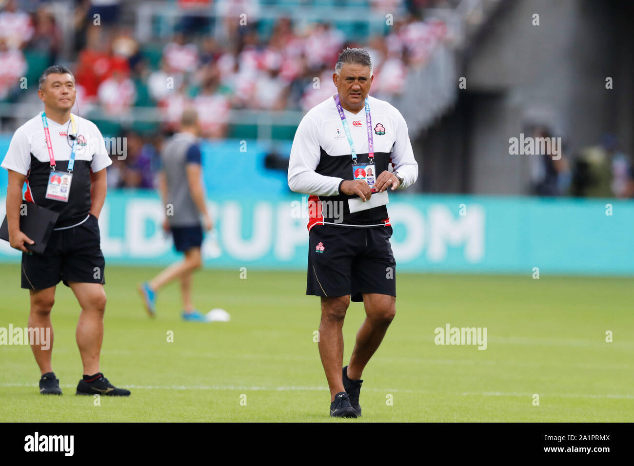 Fukuroi, Shizuoka, Japan. 28th Sep, 2019. Jamie Joseph (JPN) Rugby ...