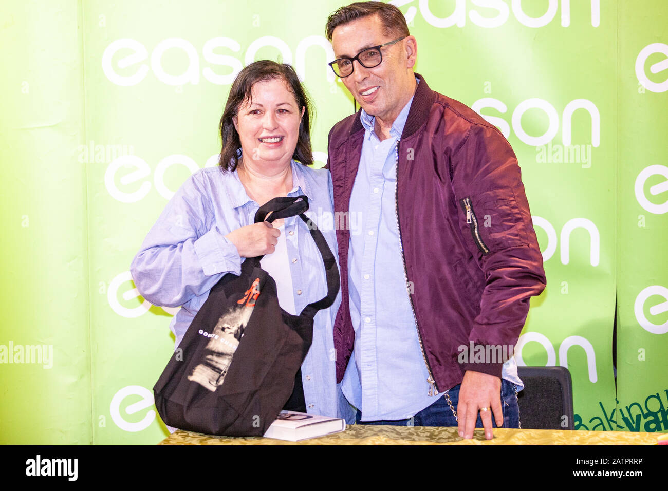 Belfast, Northern Ireland, UK. 28th Sept 2019. Christy Dignam who is ...