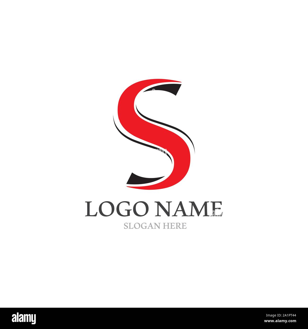 S logo design vector Stock Vector Image & Art - Alamy