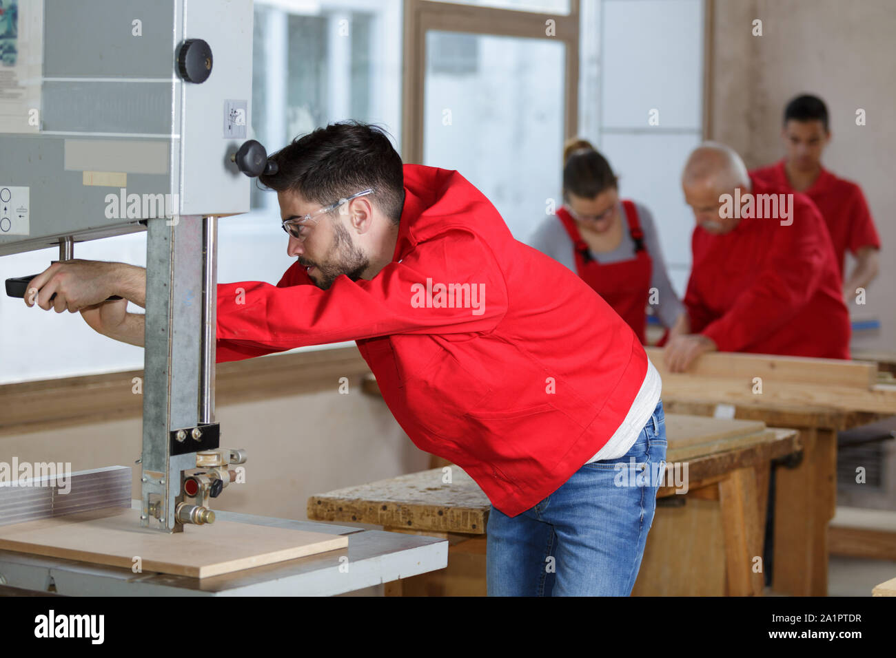 Sawmill operator hi-res stock photography and images - Alamy