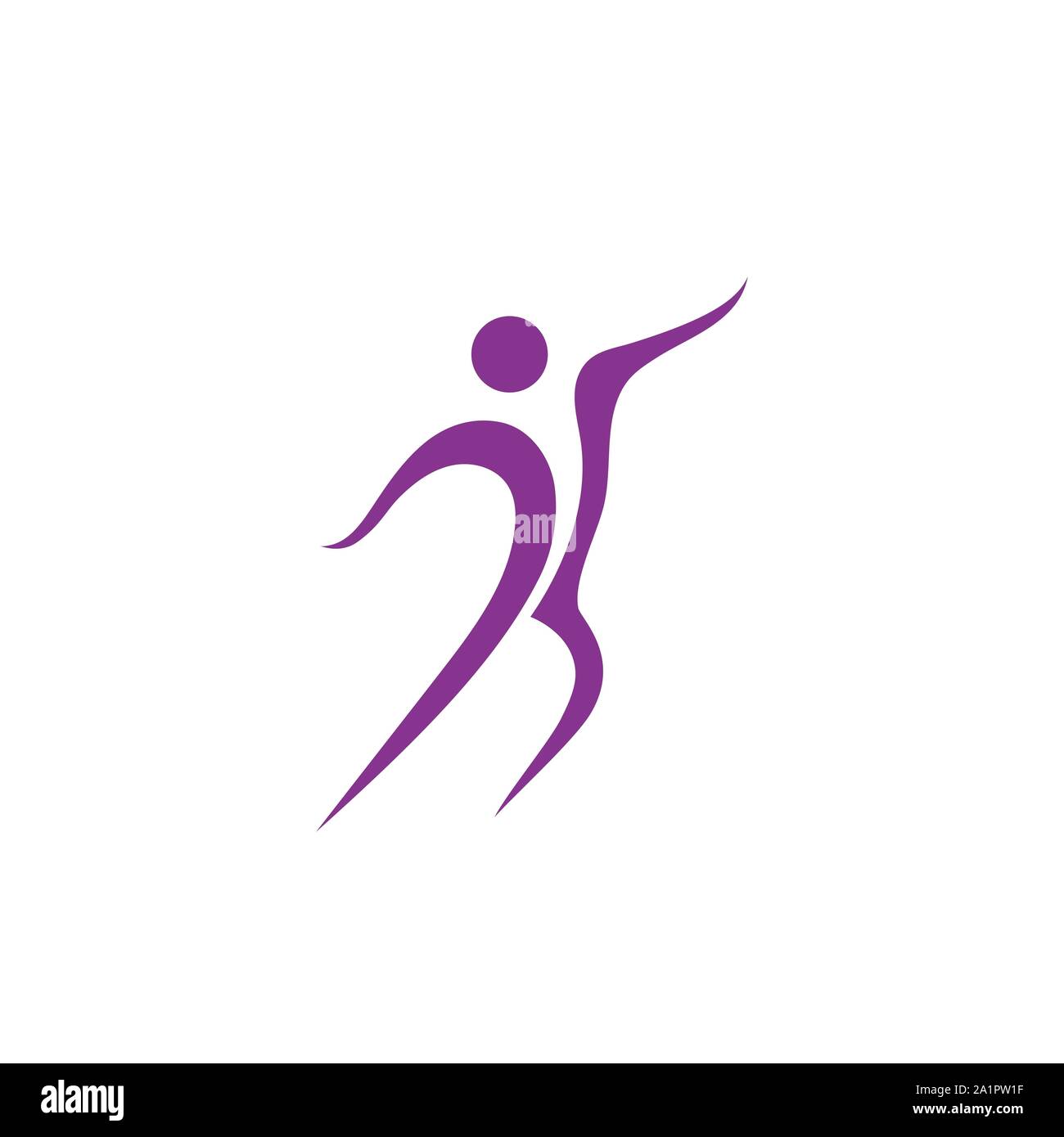 Healthy Life woman Logo template vector Stock Vector Image & Art - Alamy