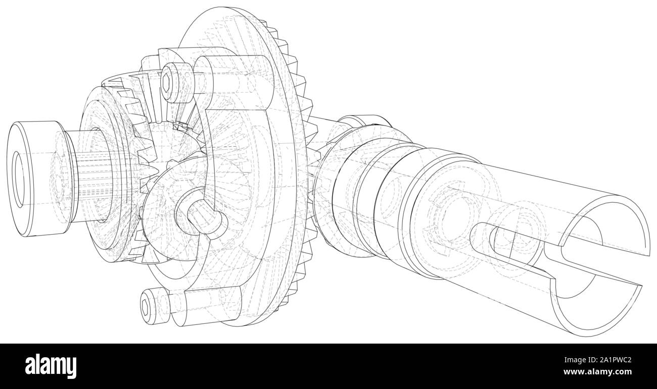 Gear wheels teamwork Stock Vector Images - Alamy