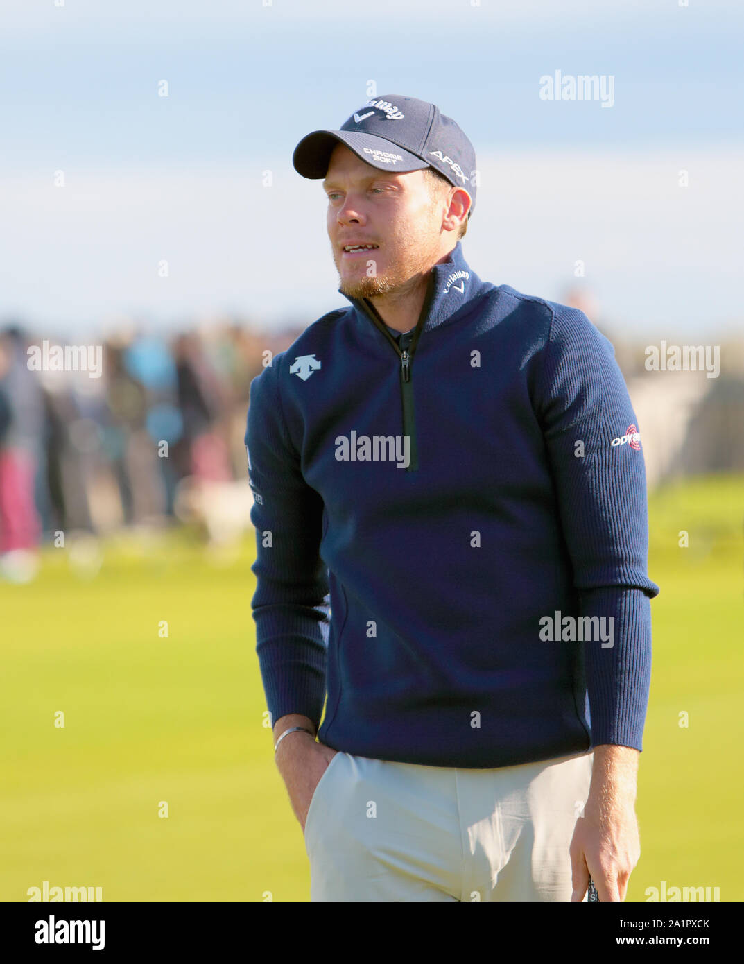 St Andrews, Scotland, UK. 28th Sep, 2019. Danny Willett Practices at ...