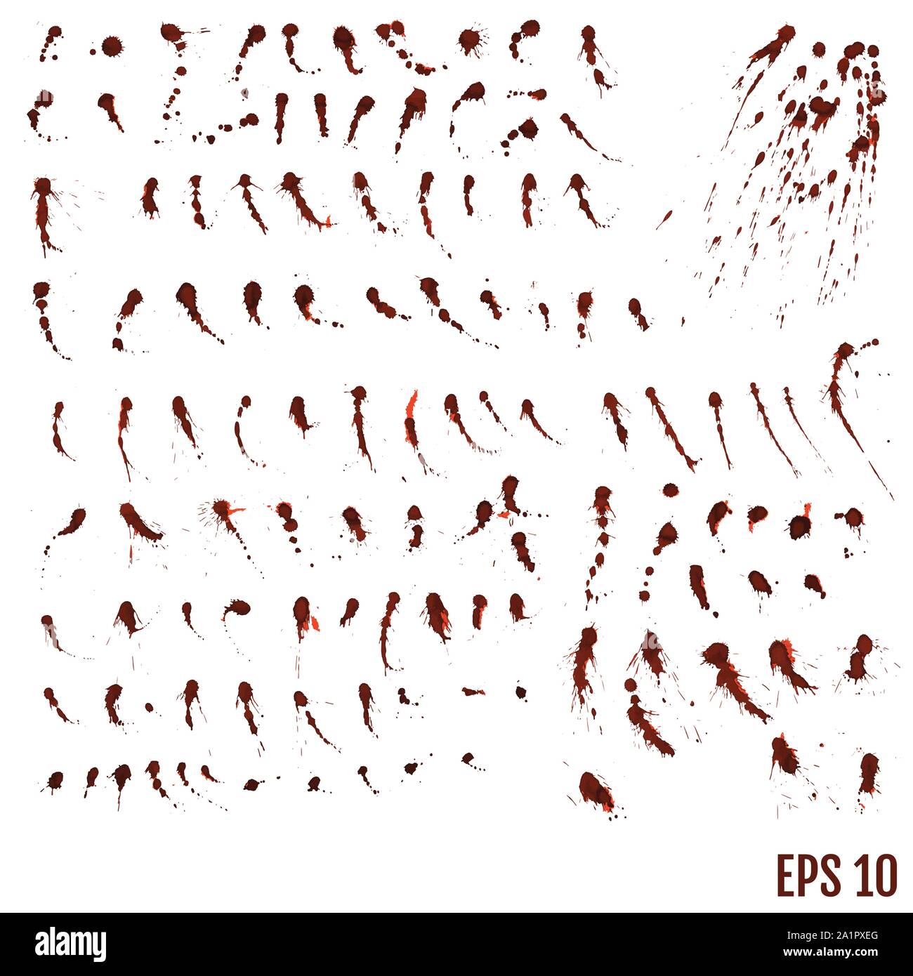 Pool of blood isolated Stock Vector Images - Alamy