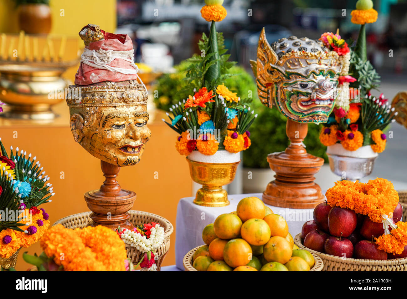 The Sacrifice objects set for the Thai filming project. They prepare in ...