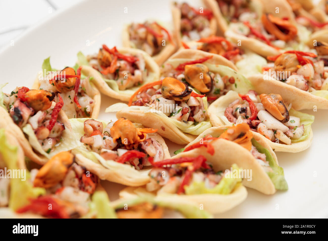 Seafood snacks hi-res stock photography and images - Alamy