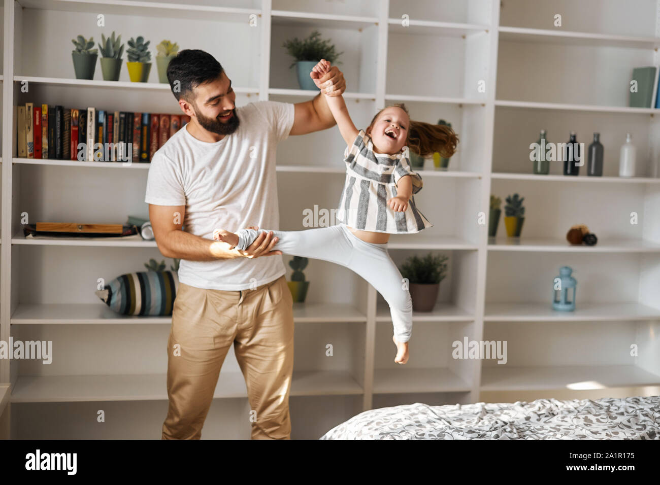 Child shaking hands with adult hi-res stock photography and images - Alamy