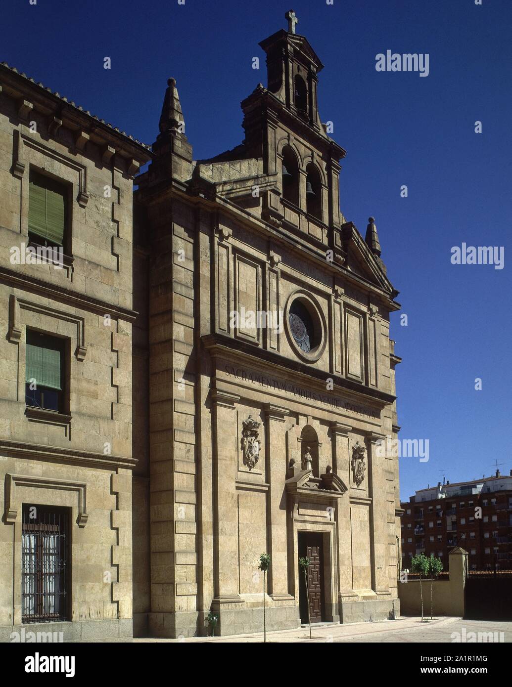 EXTERIOR-FACHADA DE LA IGLESIA. Location: CONVENTO DEL ROLLO. SALAMANCA ...