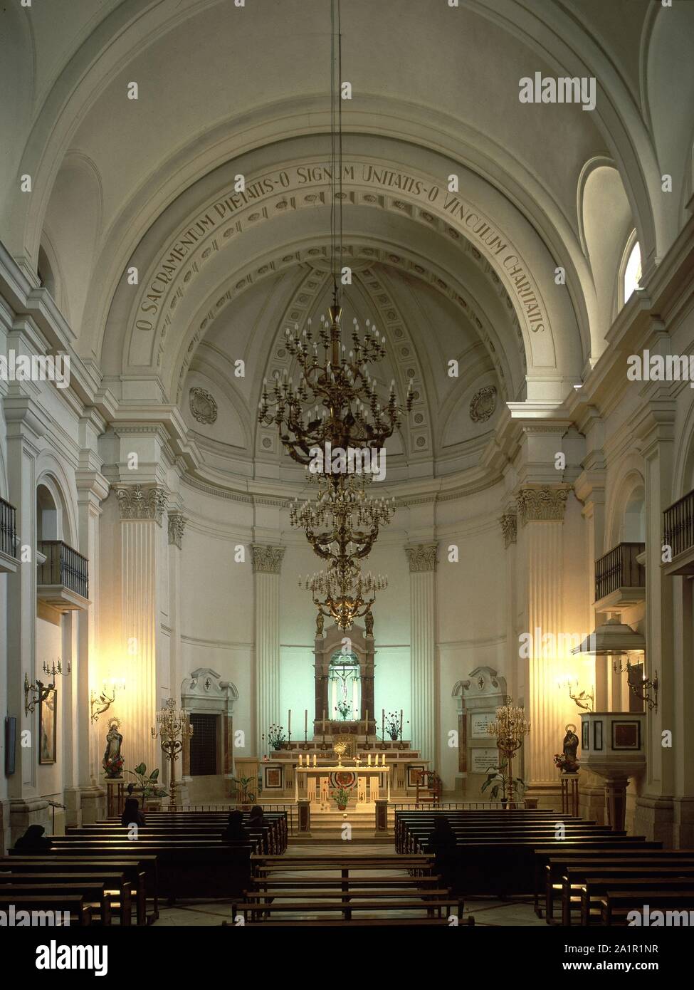 INTERIOR DE LA IGLESIA. Location: CONVENTO DEL ROLLO. SALAMANCA. SPAIN ...