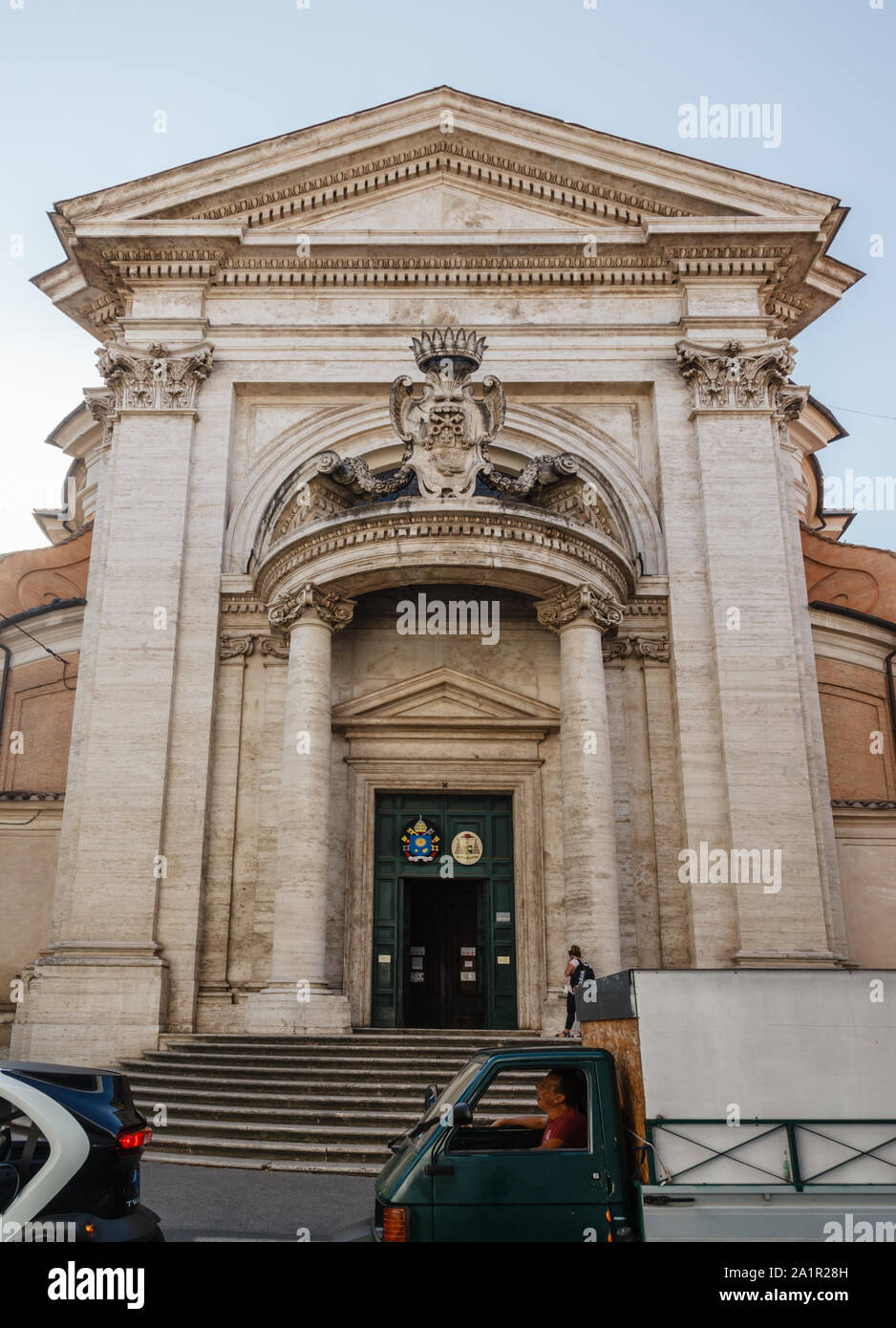 Sant Andrea al Quirinale, Via del Quirinale, Roma Stock Photo - Alamy