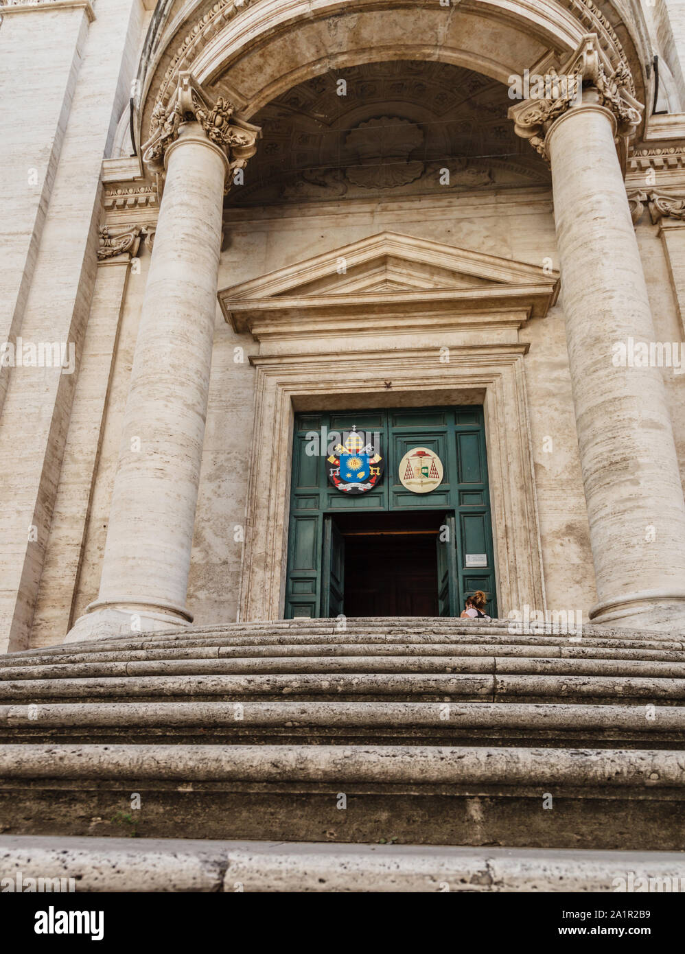 Sant Andrea al Quirinale, Via del Quirinale, Roma Stock Photo - Alamy
