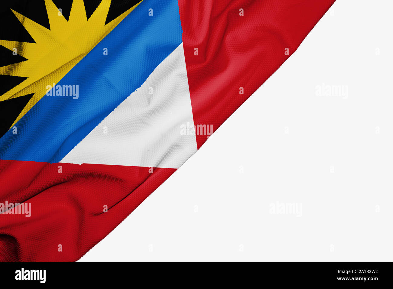 Official flag of antigua hi-res stock photography and images - Alamy