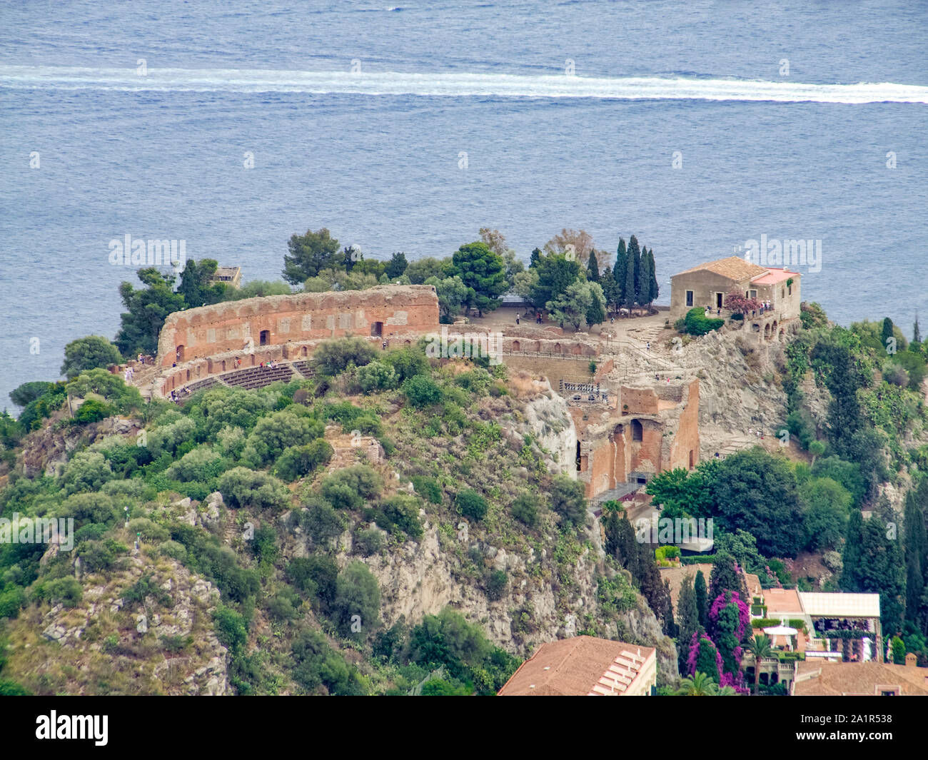 Taormina in sicily italy hi-res stock photography and images - Alamy
