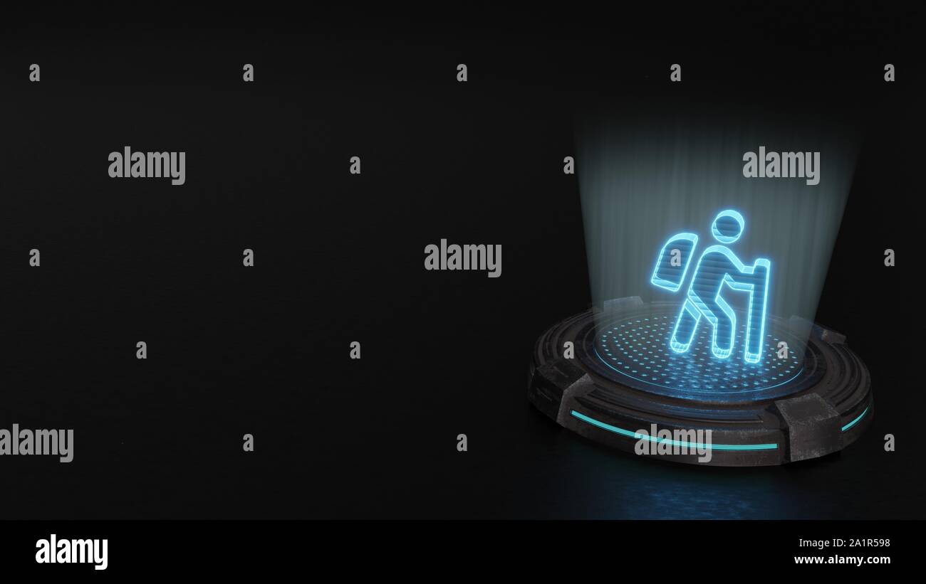 Hologram person hi-res stock photography and images - Alamy