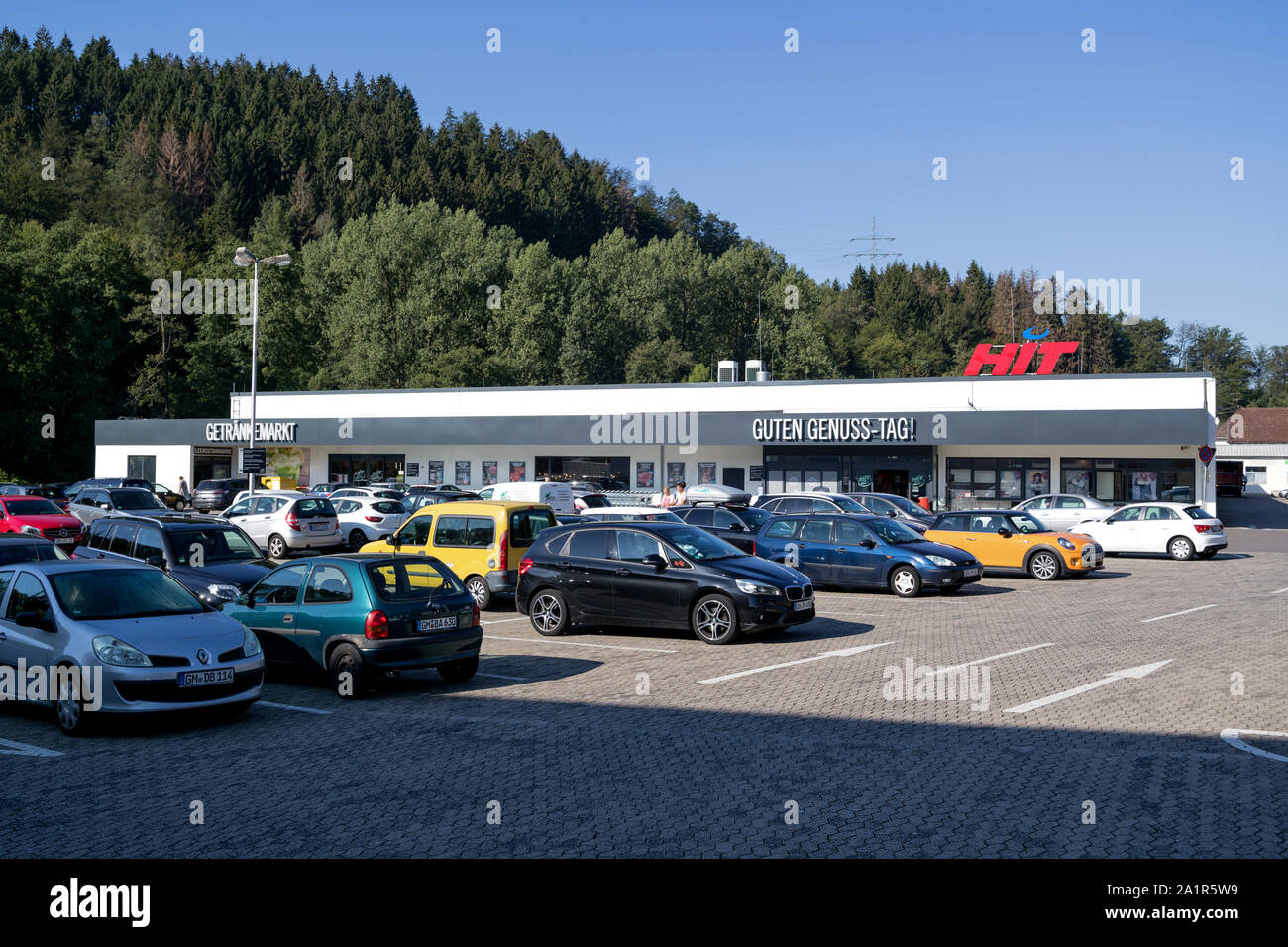 HIT supermarket in Gummersbach, Germany. HIT is part of the family ...