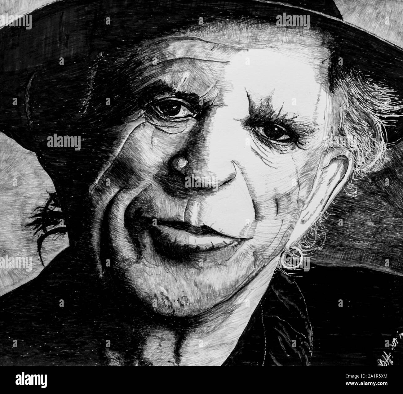 Famous musicians Black and White Stock Photos & Images - Alamy